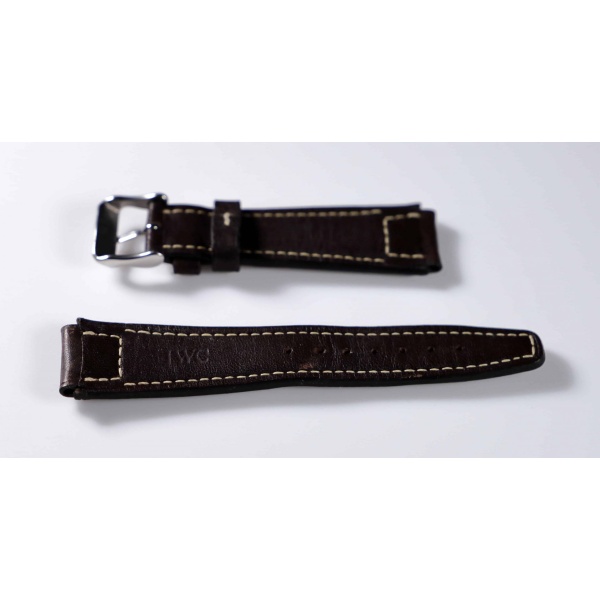 IWC 20MM Pilot Leather Strap with Generic Tang Buckle - Rare Watch Parts