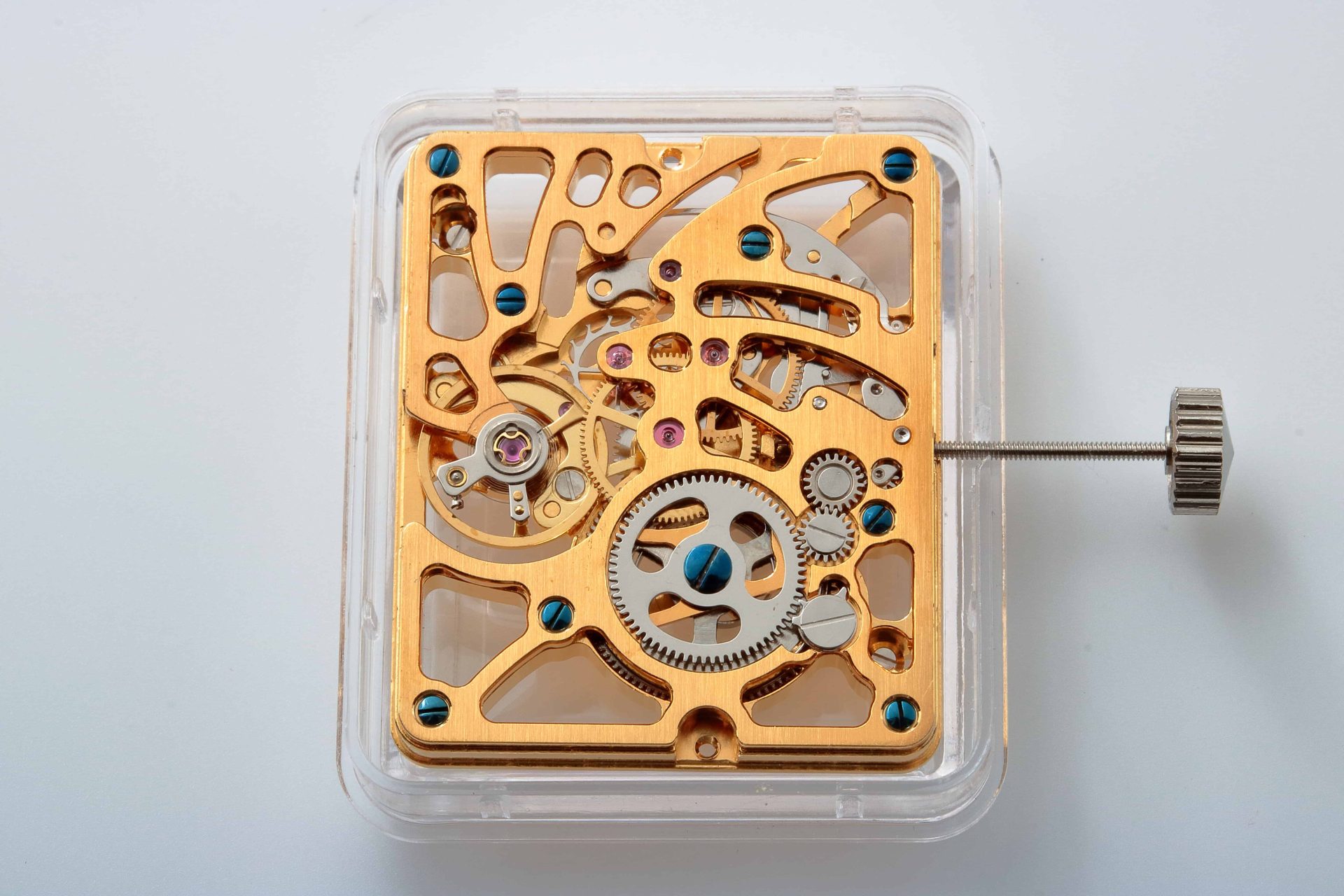 Skeleton Manual Wind Watch Movement 2760-IP PTS Resources - Rare Watch ...