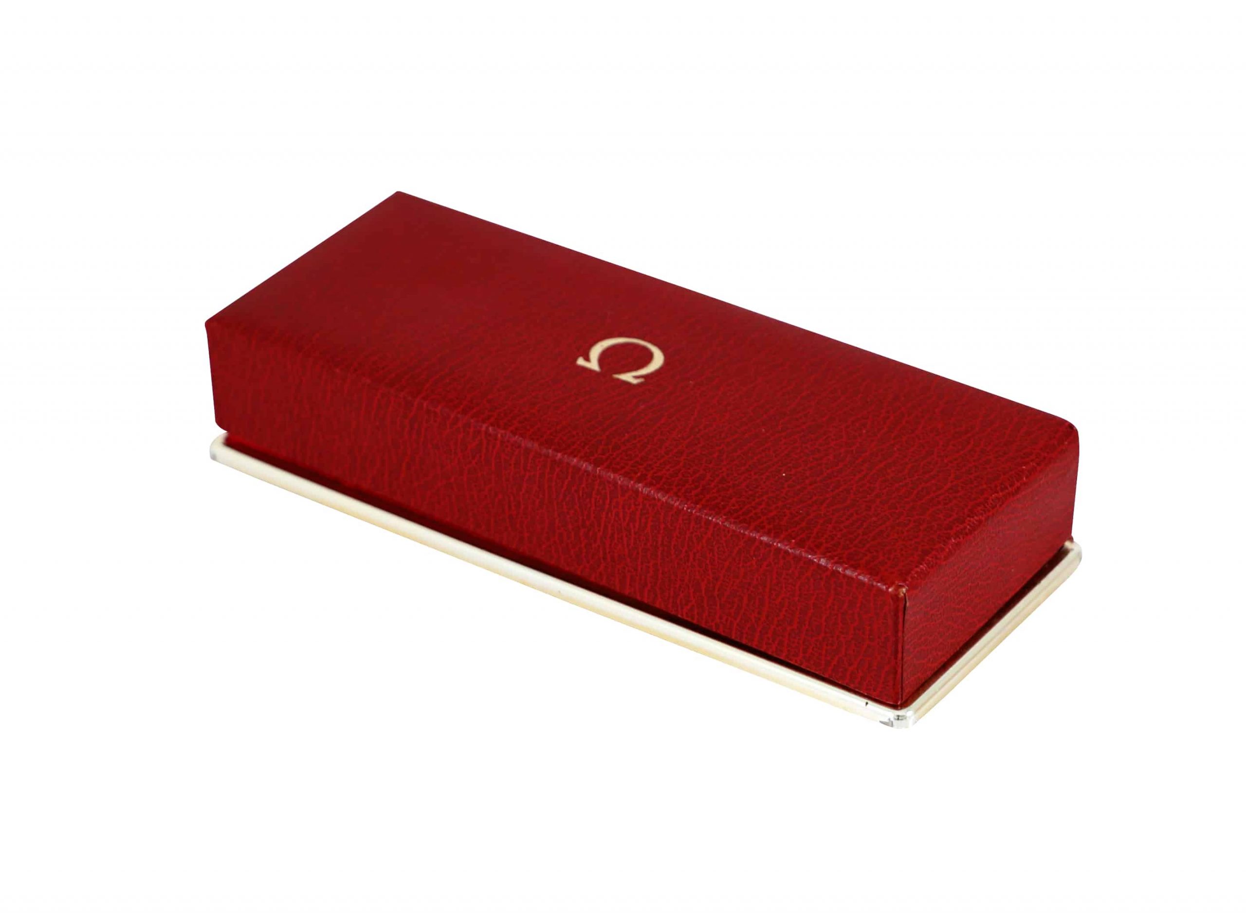 Vintage Omega Red Watch Box