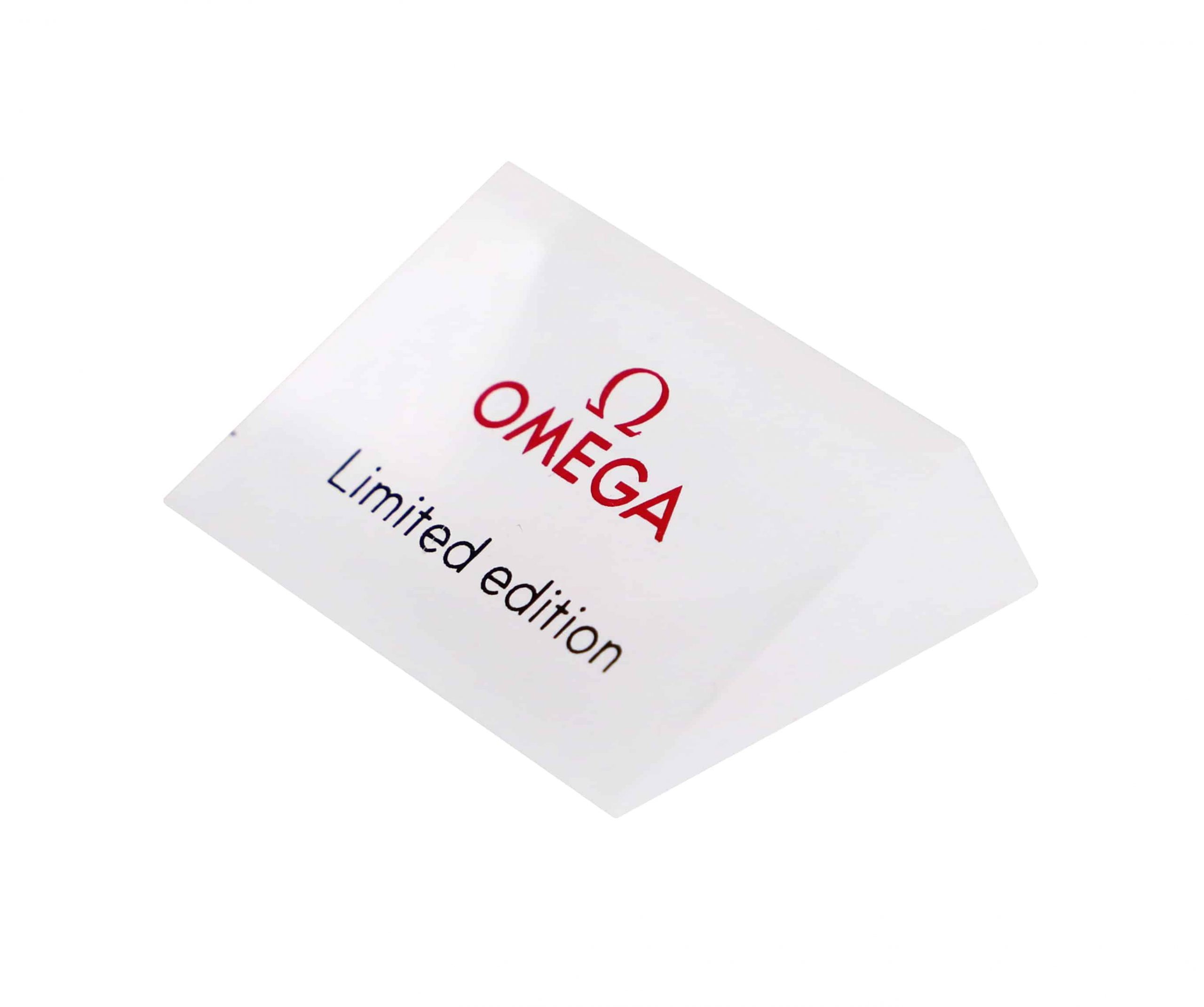 Omega Limited Edition Display Sign
